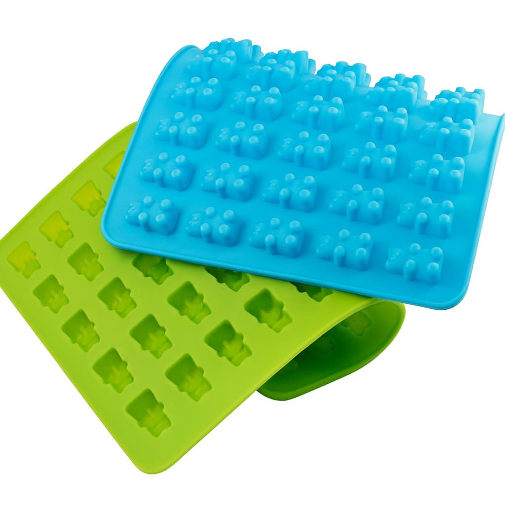 Form für Gummibärchen 3er Set – SilikonBackform